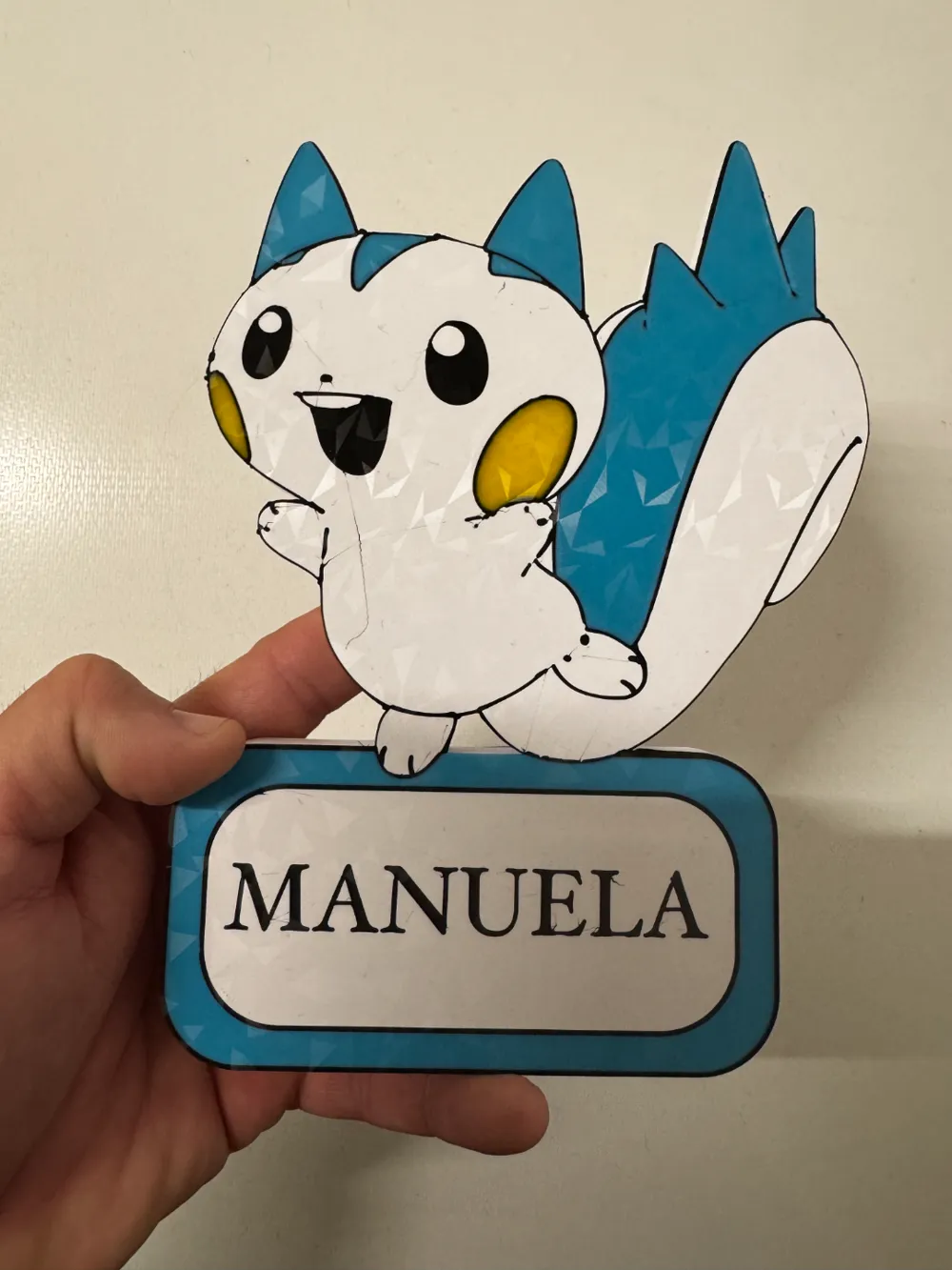 POKEMON PACHIRISU WITH EDITABLE NAME by Mario’s3D - MakerWorld