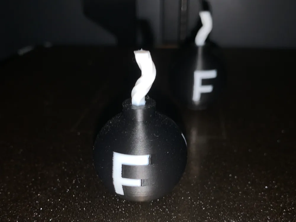 F-Bomb - Free 3D Print Model - MakerWorld