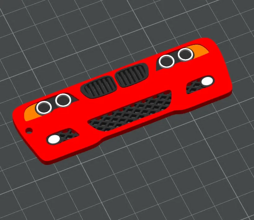 bmw m3 e46 (keychain) - Free 3D Print Model - MakerWorld