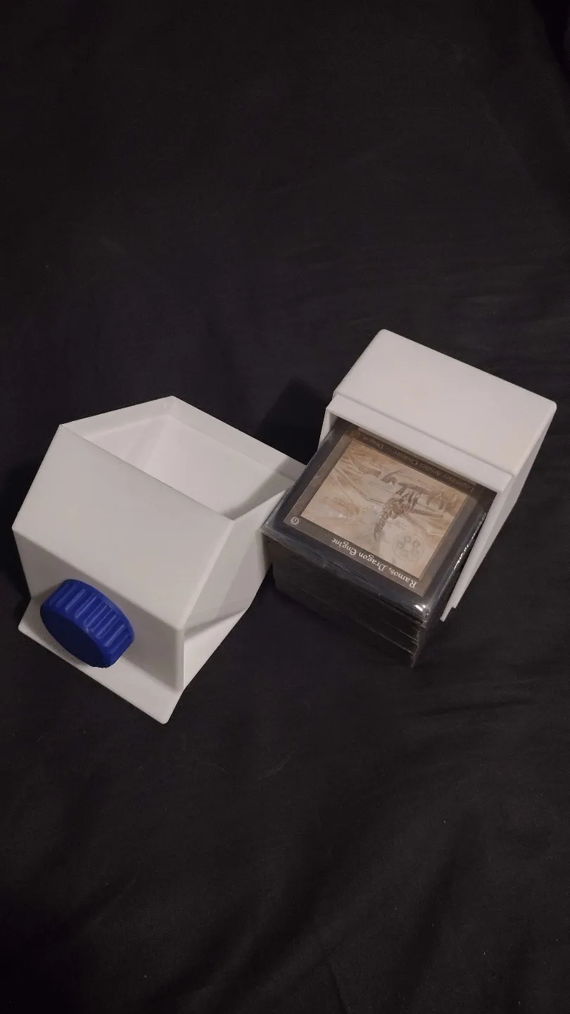 Milk Carton MTG Deck Box Remixed by Dr_EGfish MakerWorld: Download Free 3D Models