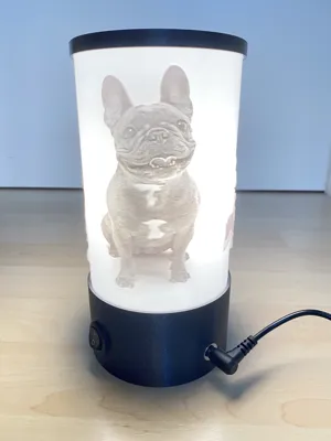 Lithophane round Base by Auro2k - MakerWorld