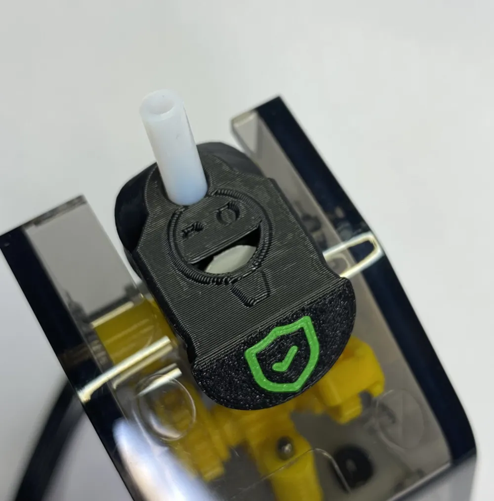 v.3.0 AMS Feeding Funnel Protector Filament Guide - Free 3D Print Model ...