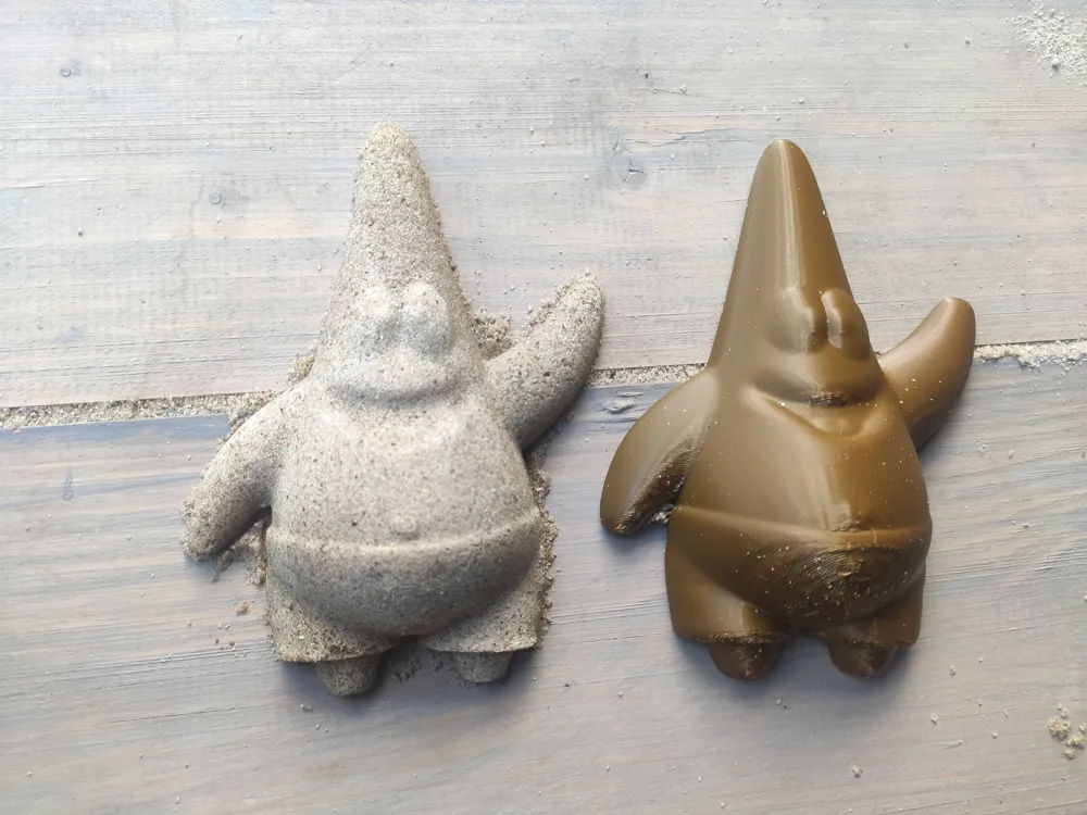 Patrick Star - sand mold by Sevro - MakerWorld