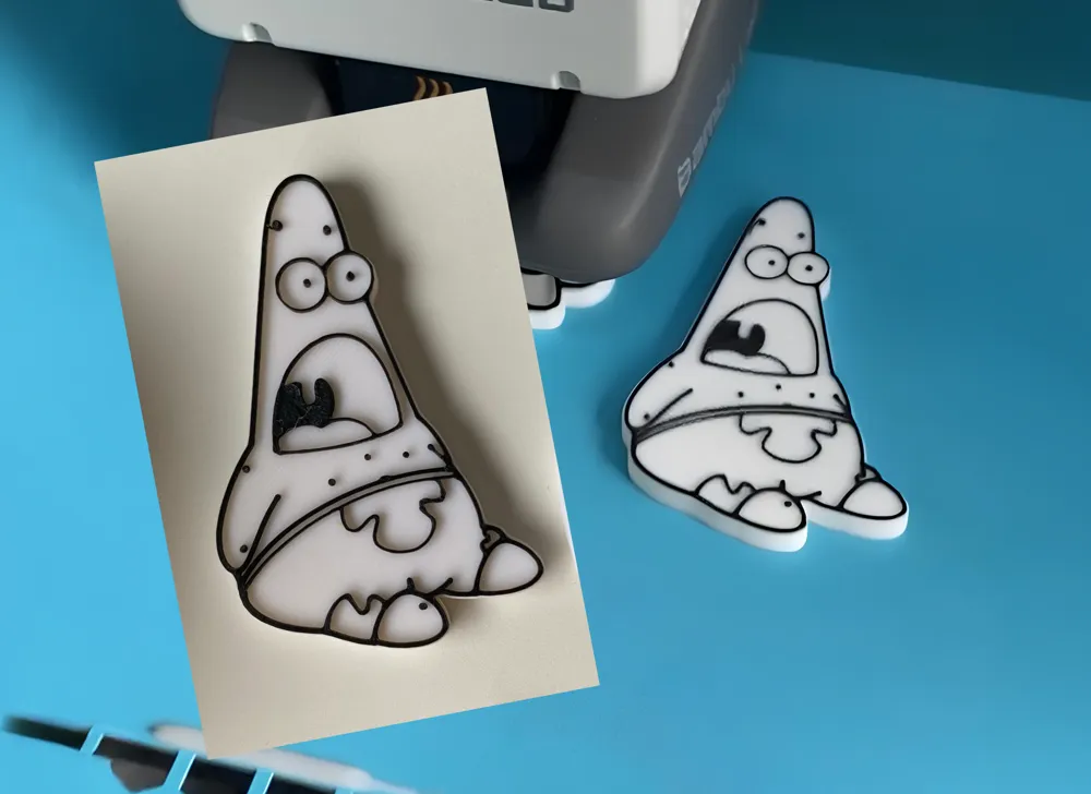 Surprised Patrick (Spongebob Squarepants) - Free 3D Print Model ...