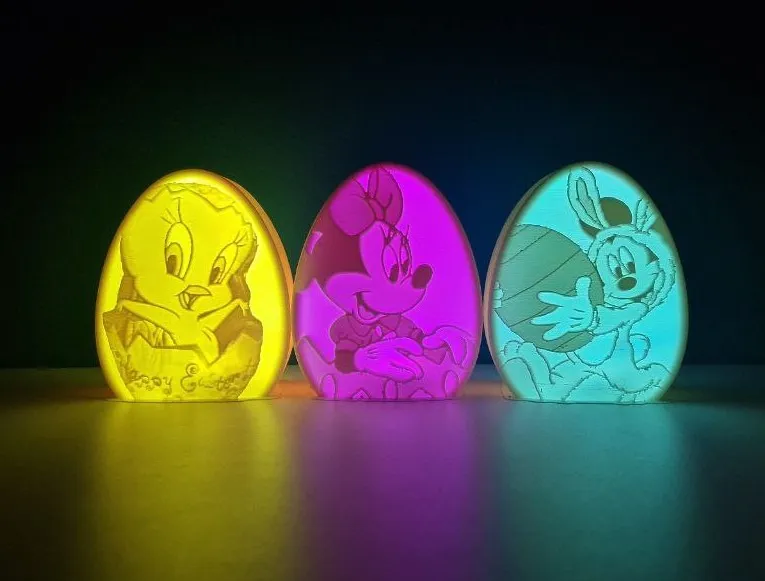 Minnie Mouse. Easter egg. New collection by Kz3DDD - MakerWorld