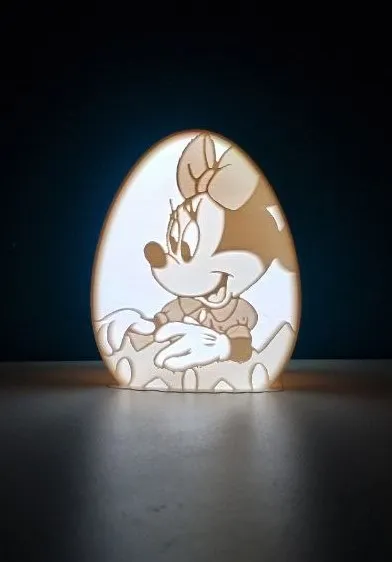 Minnie Mouse. Easter egg. New collection by Kz3DDD - MakerWorld