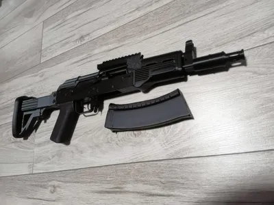 Poland AK 47 FB Mini-Beryl wz. 96 assault rifle - Free 3D Print Model ...