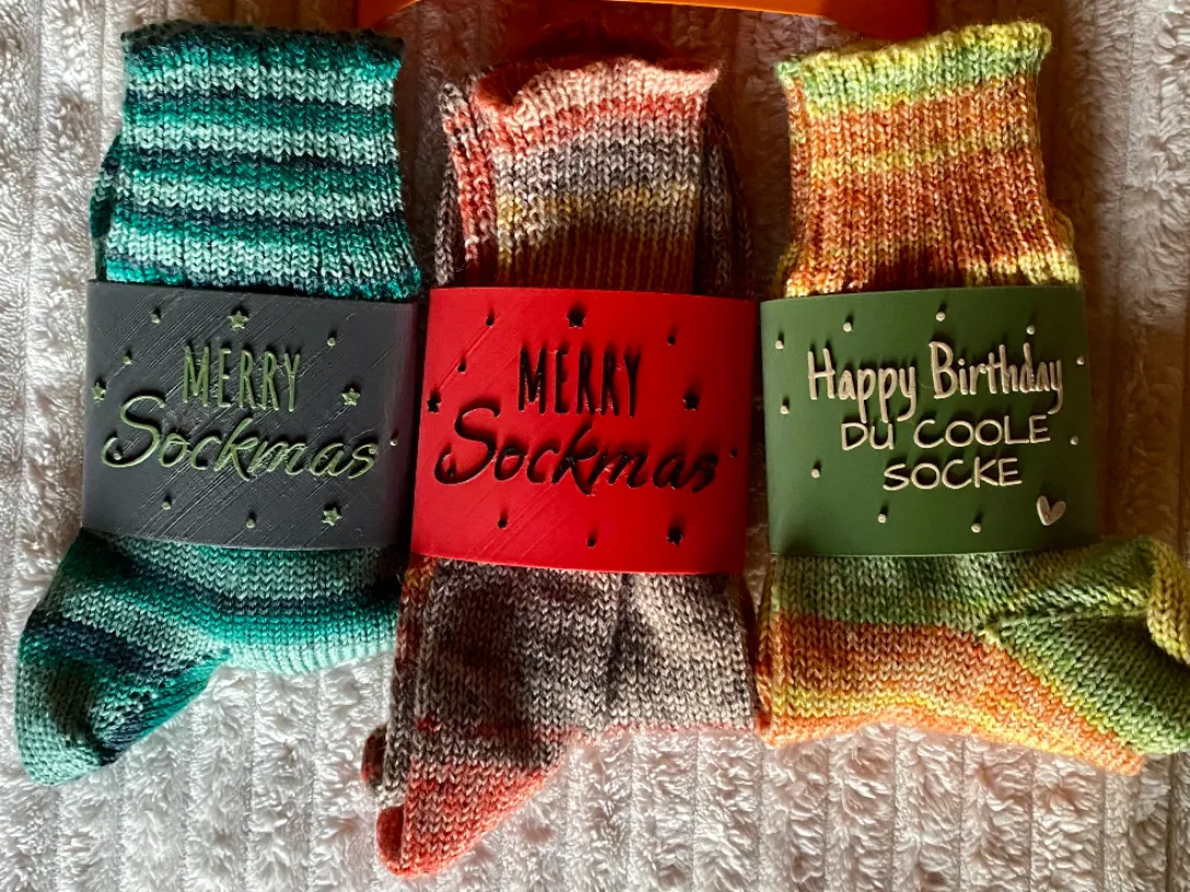 Socks Gift Wrap - Free 3D Print Model - MakerWorld