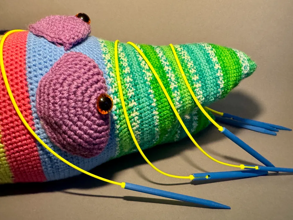 circular knitting needles in 4 dia. and 5 lengths - Free 3D Print Model ...