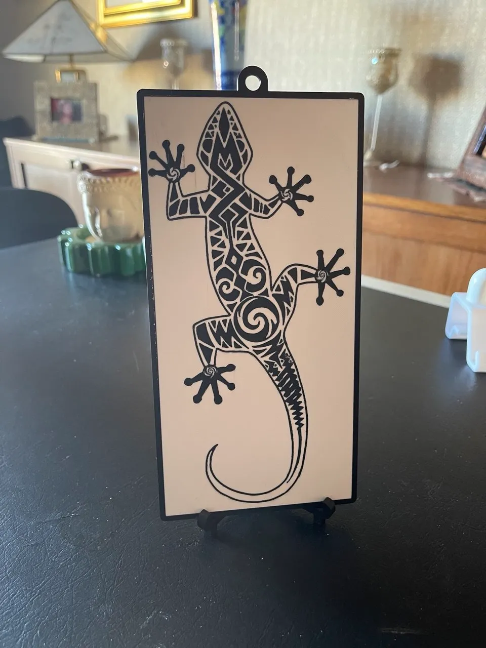 tribal geko by Peppe3d - MakerWorld