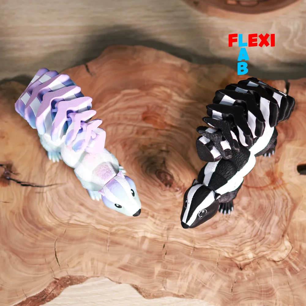 Flexi Skunk Articulated by FlexiLAB MakerWorld: Download Free 3D Models