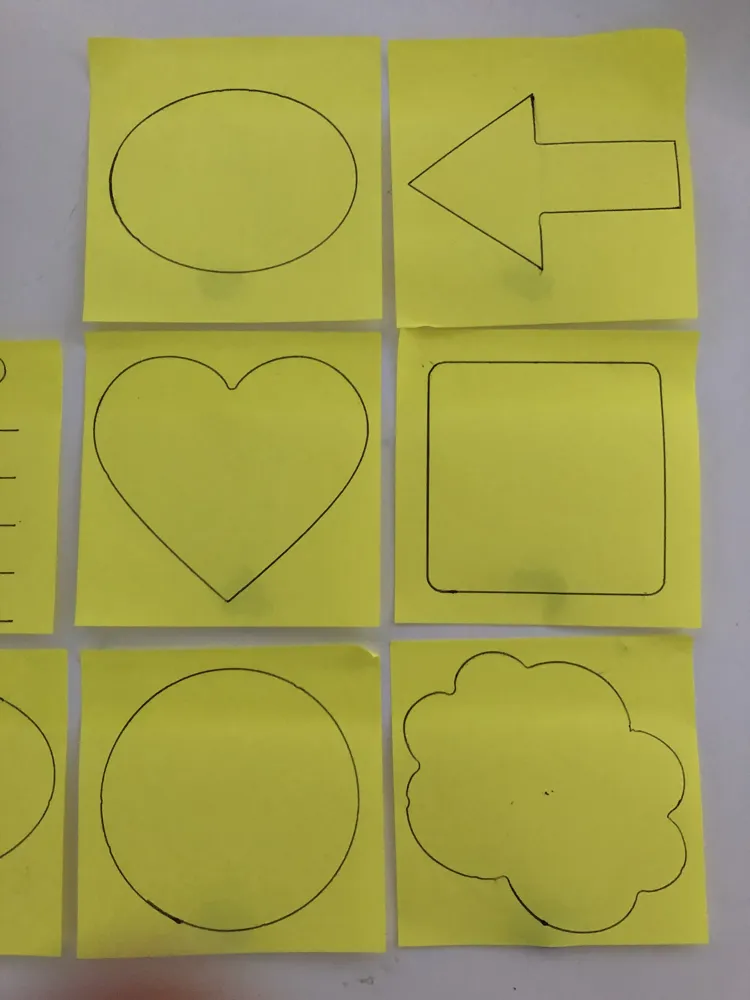 Post-it Note stencils - Free 3D Print Model - MakerWorld