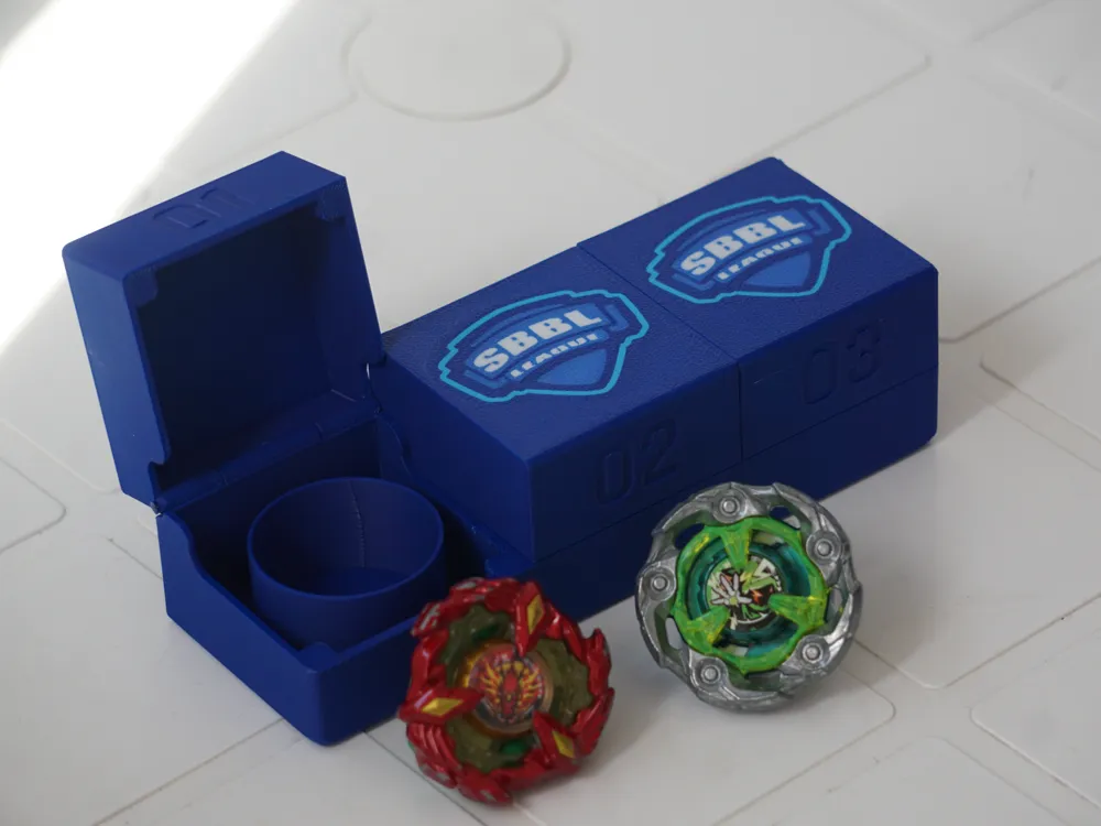BeyBlade X Tournament Deck Box V3 by Dani Projects MakerWorld: Download ...