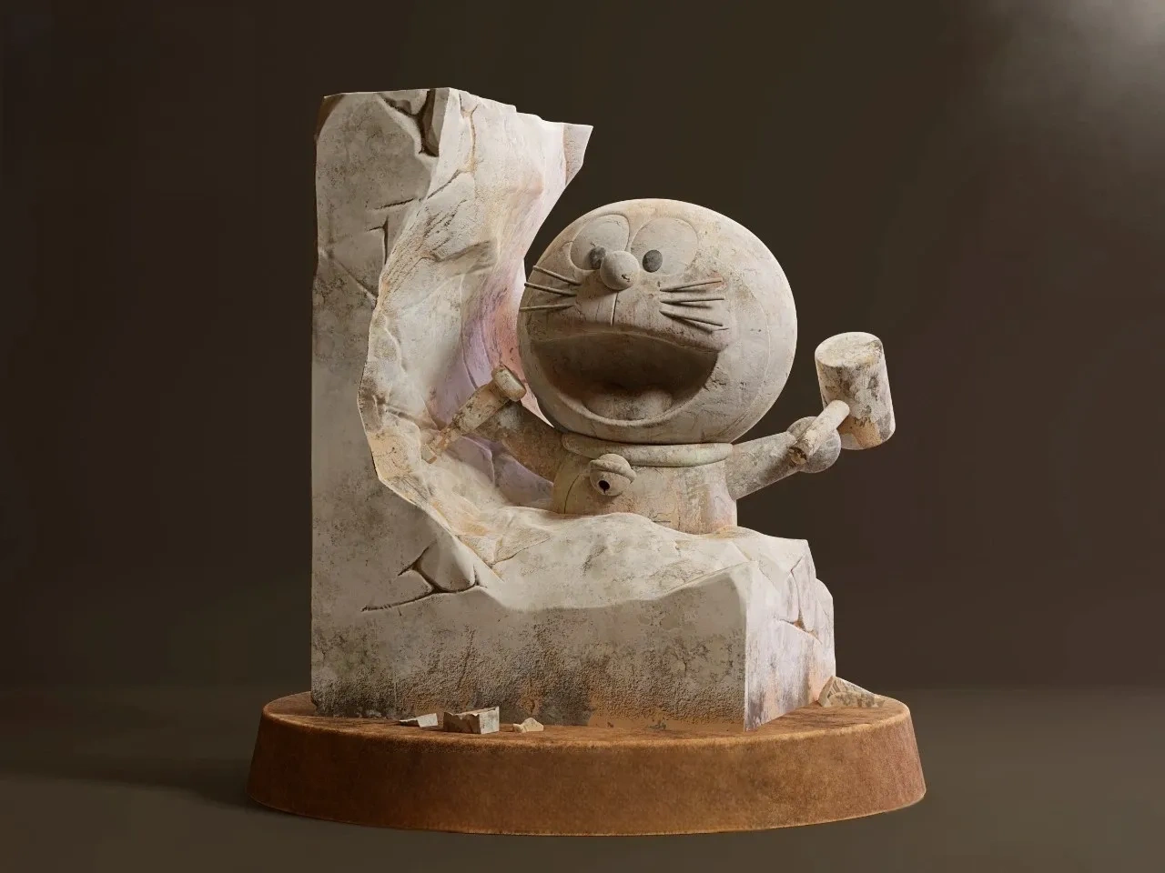 Sculptor Doraemon Series by 吧唧老吸附 - MakerWorld