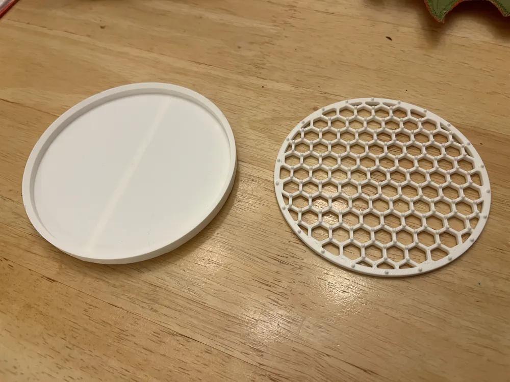 Water Pitcher Drip Tray (Round) - Free 3D Print Model - MakerWorld