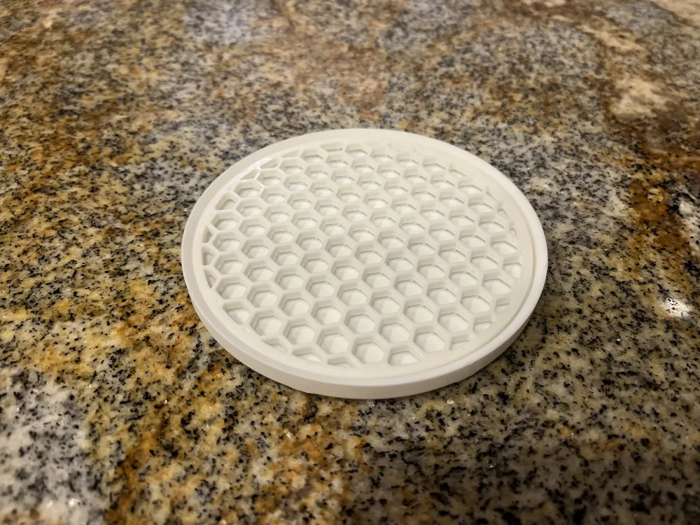 Water Pitcher Drip Tray (Round) - Free 3D Print Model - MakerWorld