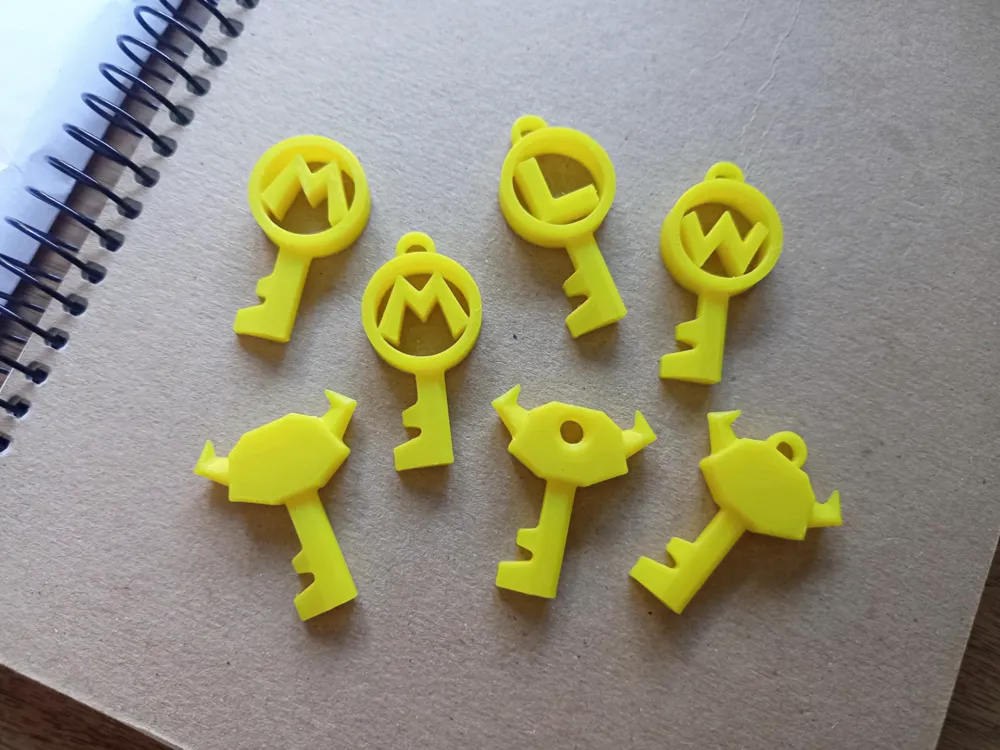 Super Mario 64 Key Set by Wöhlart - MakerWorld