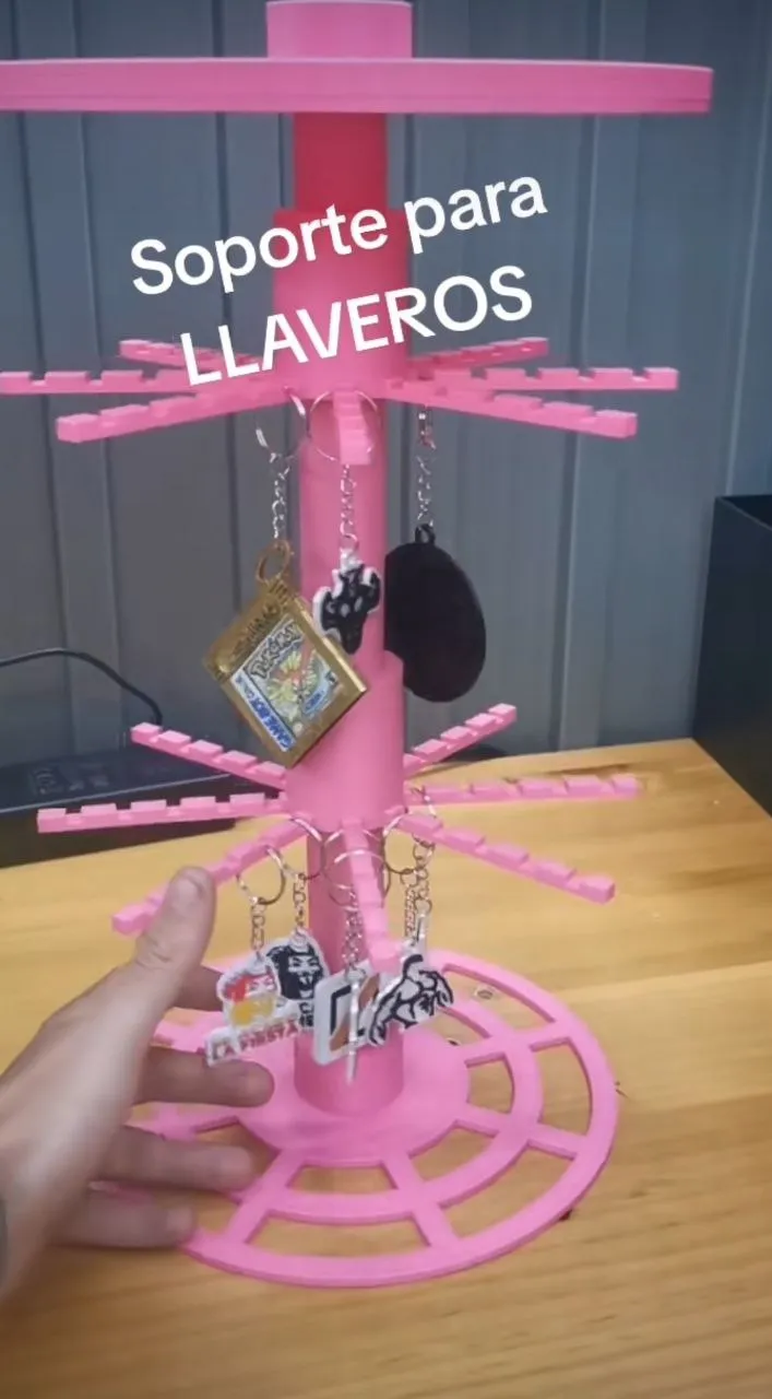 Modular and Rotating Keychain Holder - Free 3D Print Model - MakerWorld