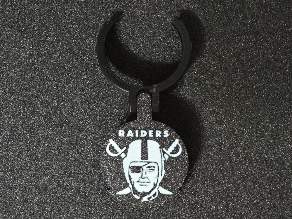 Oakland Raiders can lid - Free 3D Print Model - MakerWorld