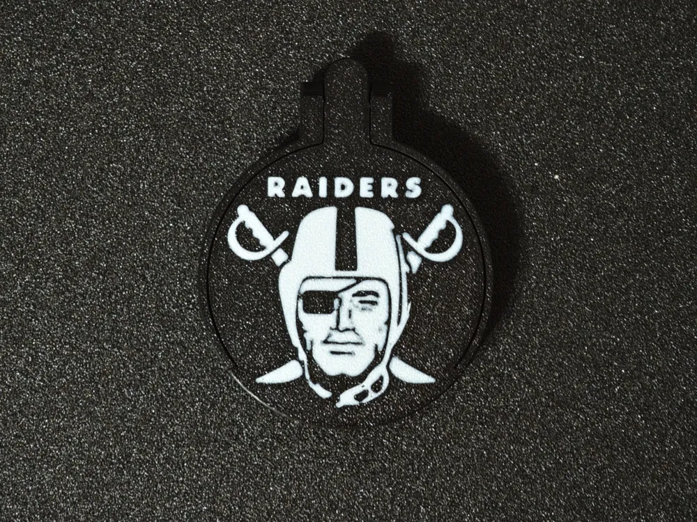 Oakland Raiders can lid by SeltinoCZ MakerWorld: Download Free 3D Models