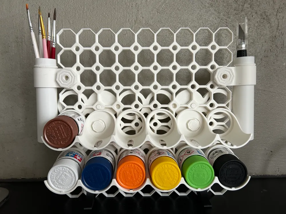 Tamiya paint holder 36mm (Multiboard) by Mangoa3D MakerWorld: Download ...