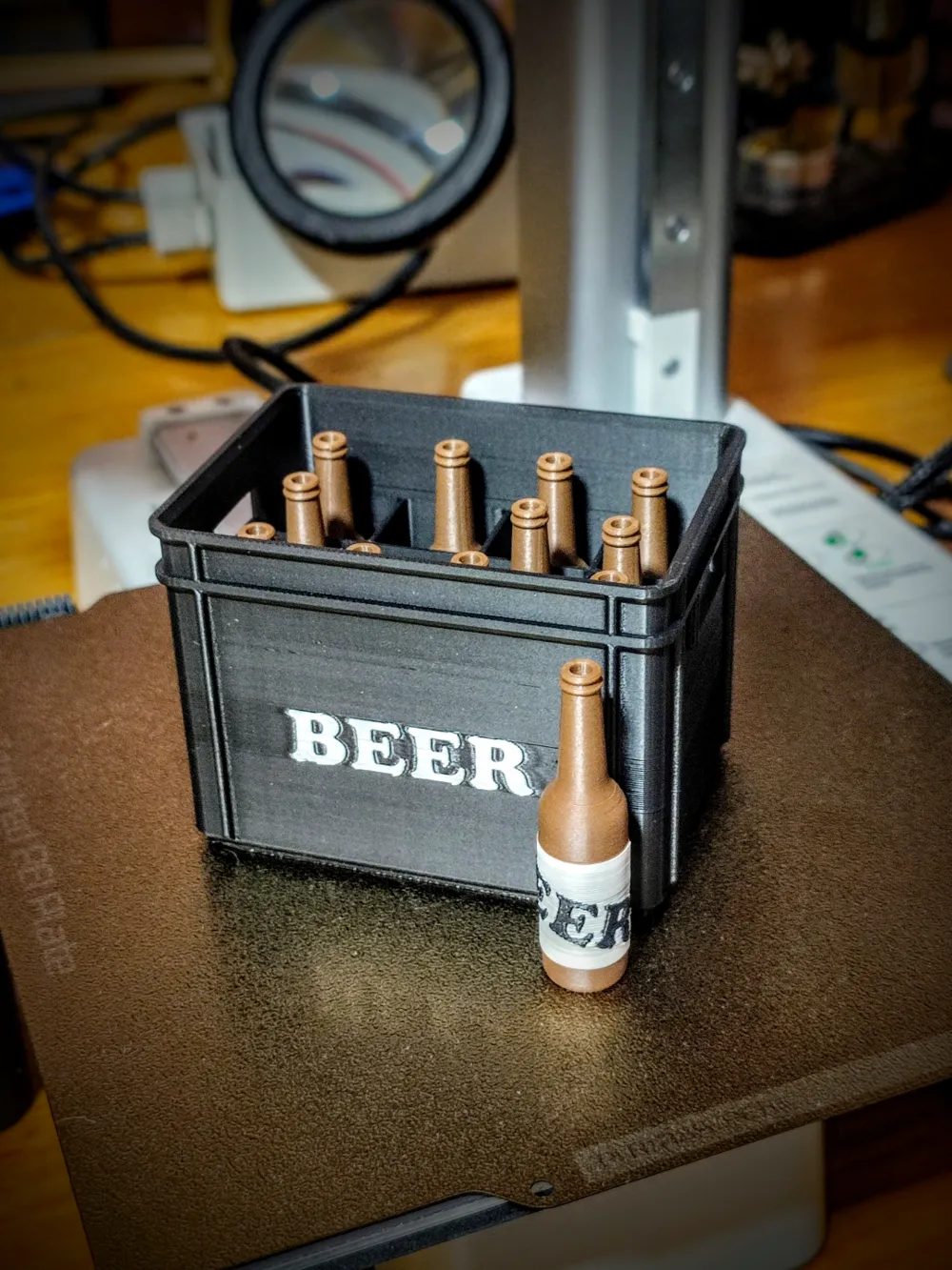 Beer Crate by Leonardo Ciannavei MakerWorld: Download Free 3D Models