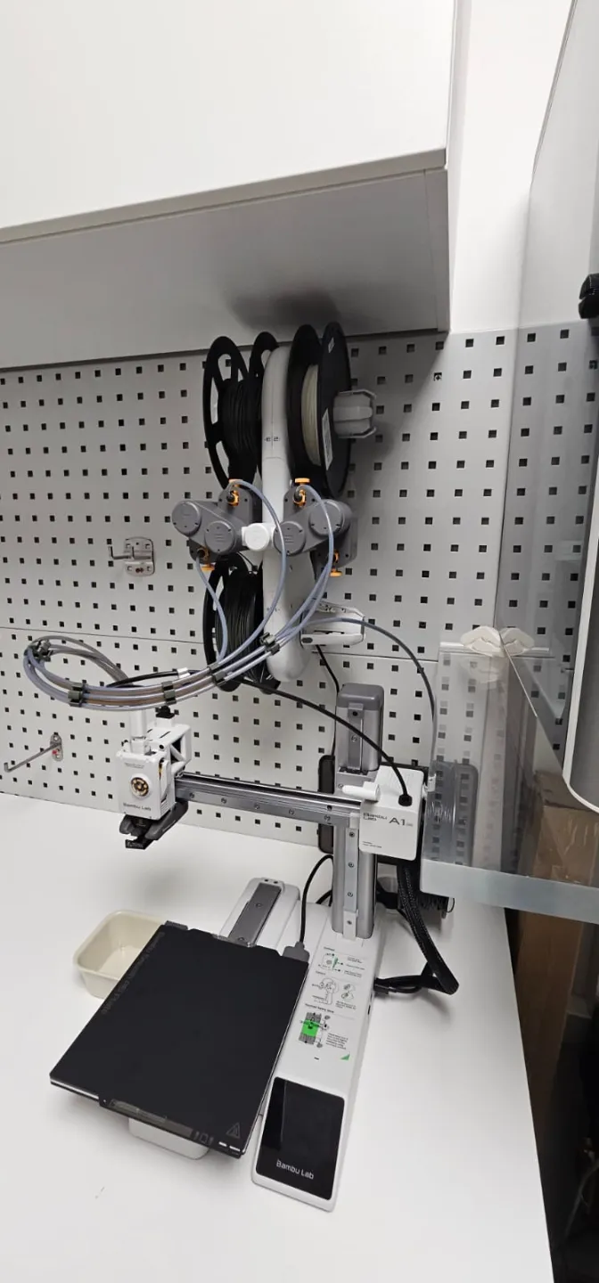 Bambu Lab A1 Mini AMS Lite Board Holder Lochwand perforated wall For ...