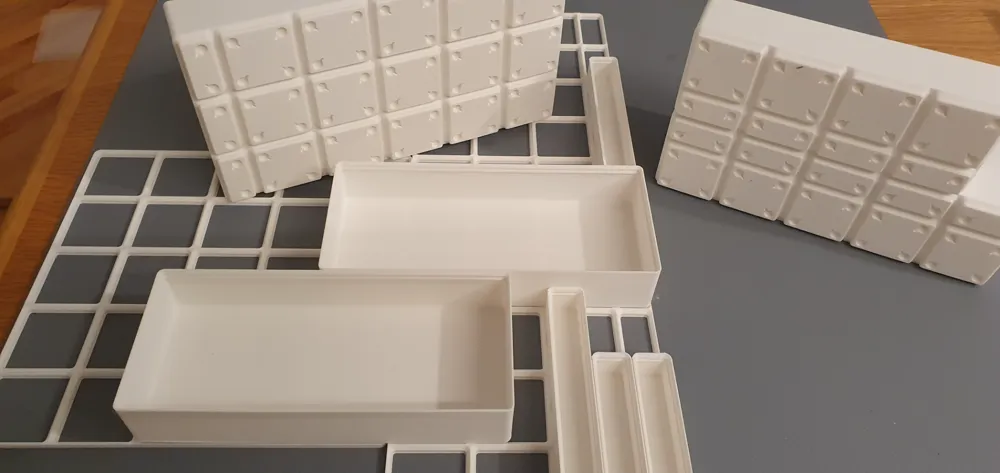 Gridfinity Simple Bin, half grid - all sizes by Schmidsfeld MakerWorld ...