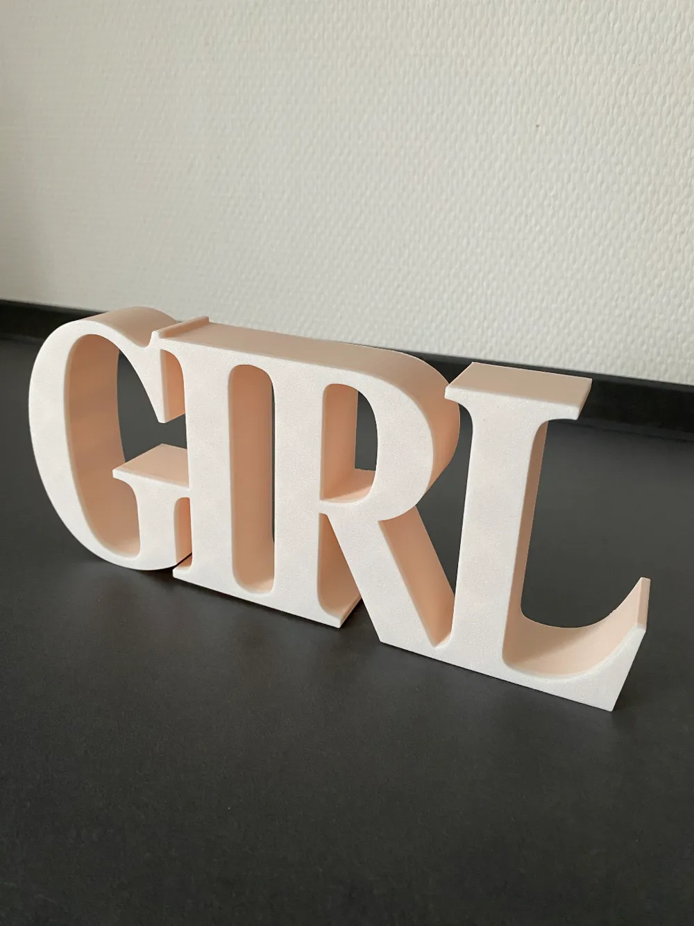Girl Lettering / Girl Schriftzug by FoxPrint3D - MakerWorld
