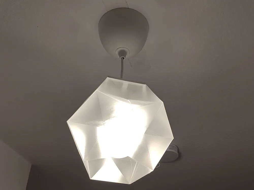 Dented Dodecahedron Lamp Shade by heapstar - MakerWorld