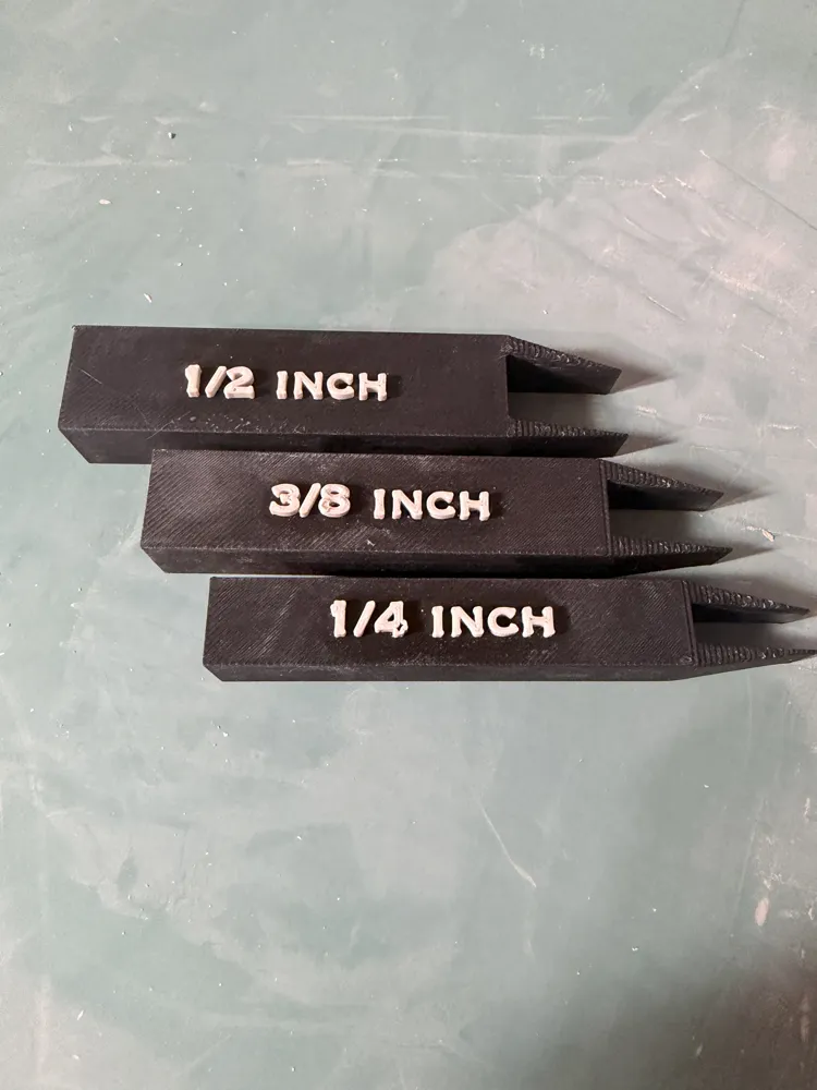 Clay Strip Cutters - 1/4", 3/8", 1/2" - Free 3D Print Model - MakerWorld