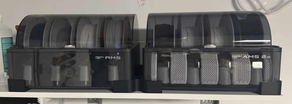 AMS & AMS 2 Stand - Secure Mount & Raised Position - Free 3D Print ...