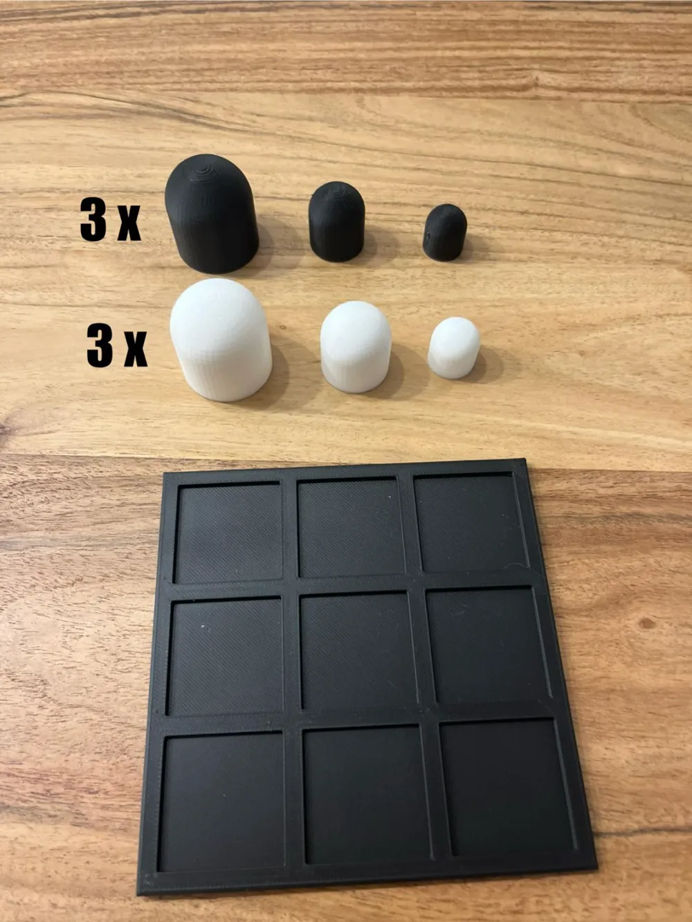 Tic-Tac-Toe Stacking Game by Simon MakerWorld: Download Free 3D Models