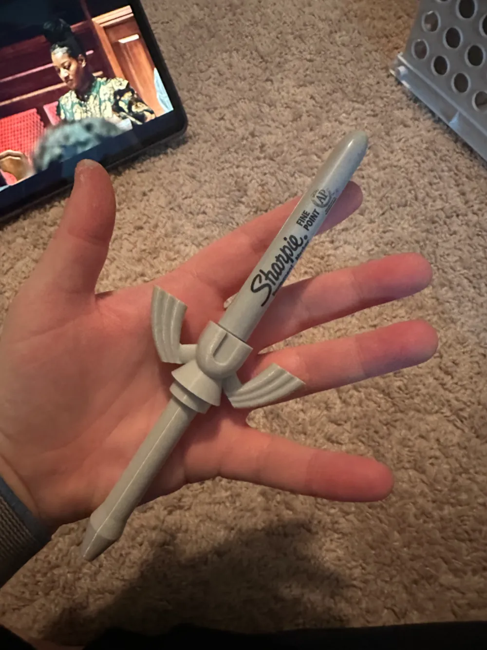 Master Sword Sharpie Cap Remixed by Cprints - MakerWorld