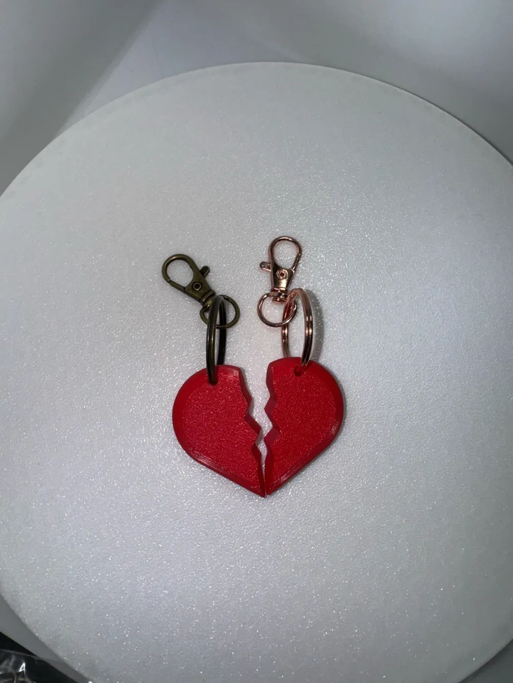 Valentine's Day keychain by mika 3D - MakerWorld