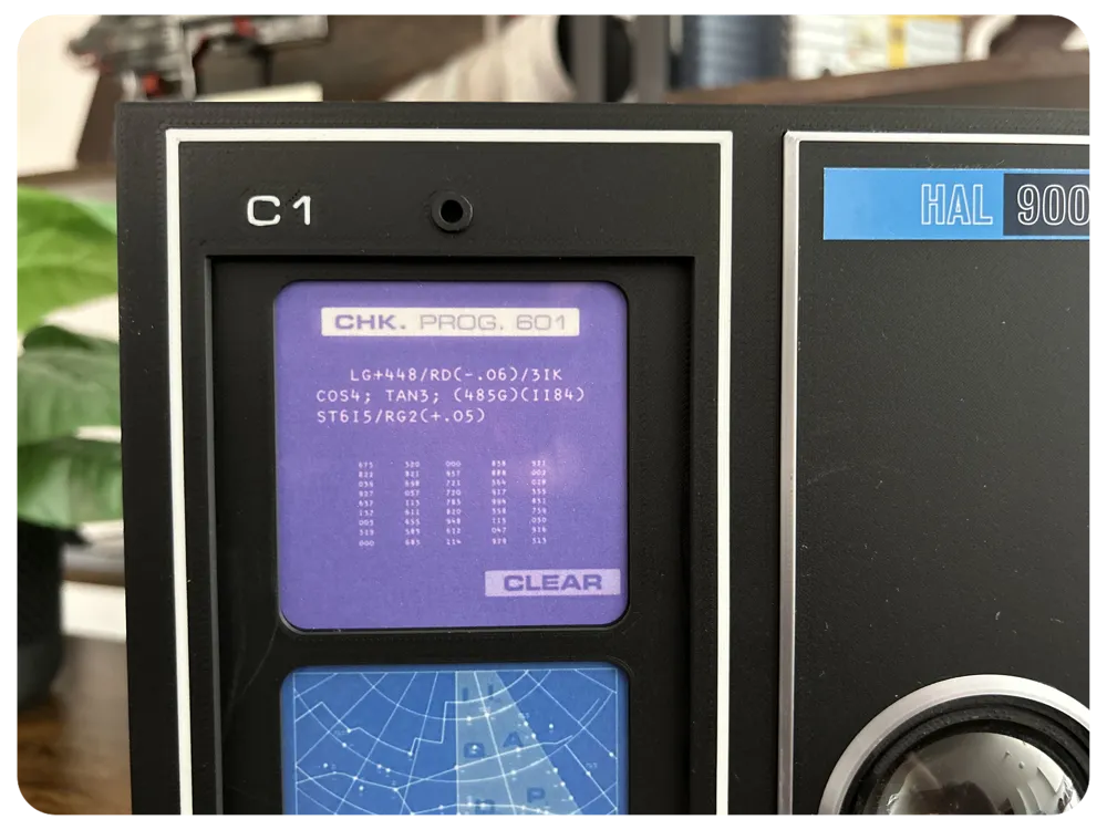 HAL 9000 Terminal - Free 3D Print Model - MakerWorld