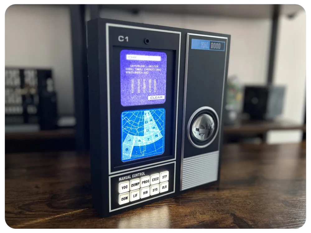 HAL 9000 Terminal - Free 3D Print Model - MakerWorld