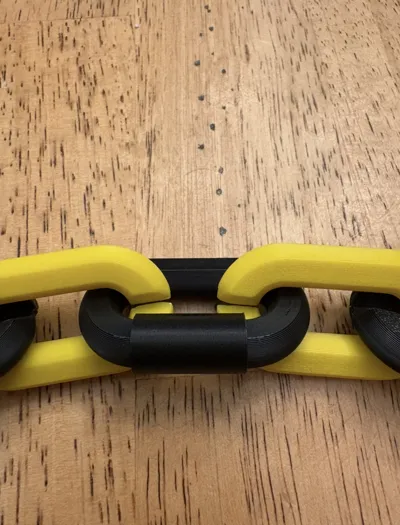 Chain Links for Team Logo Fan Hype Chain - Free 3D Print Model - MakerWorld