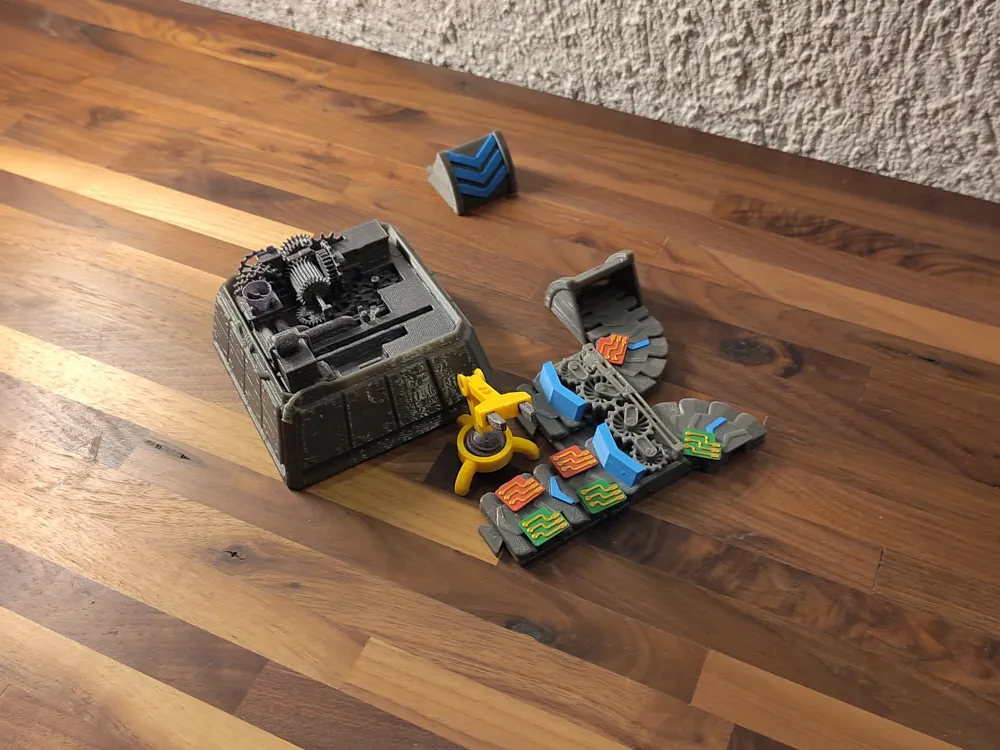 Factorio assembling machine - Free 3D Print Model - MakerWorld