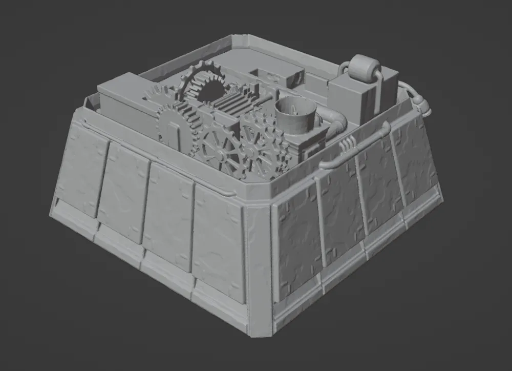 Factorio assembling machine - Free 3D Print Model - MakerWorld