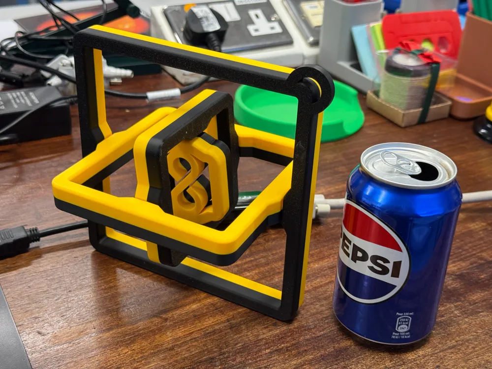 Impossible Square Infinity Spinner Fidget by Eternity Labs MakerWorld ...