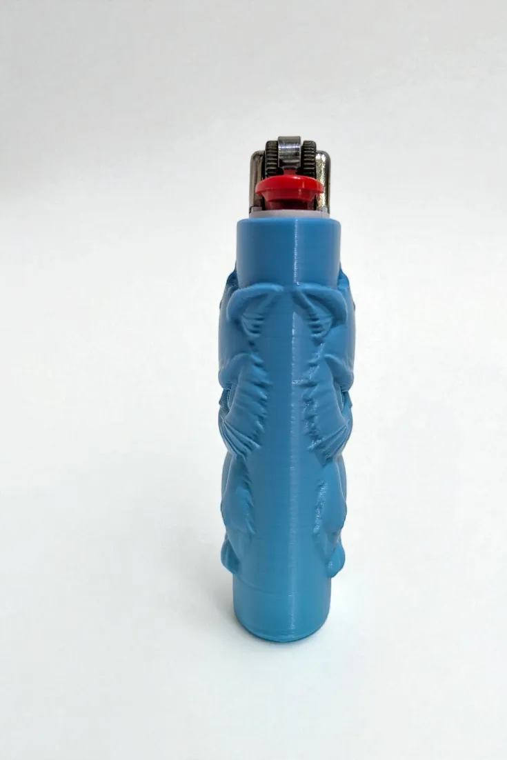 Mad Kitty Lighter Case - Free 3D Print Model - MakerWorld