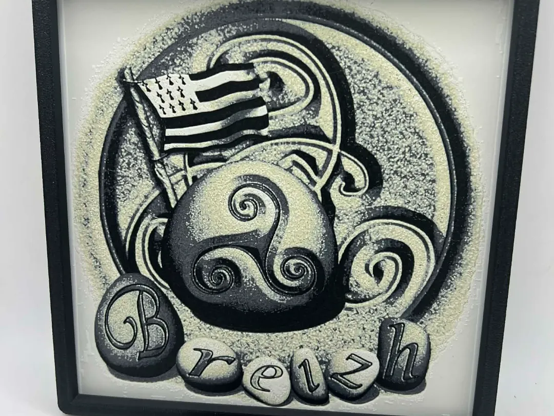 BREITH ECRIT SUR GALET - 免费 3D 打印模型 - MakerWorld