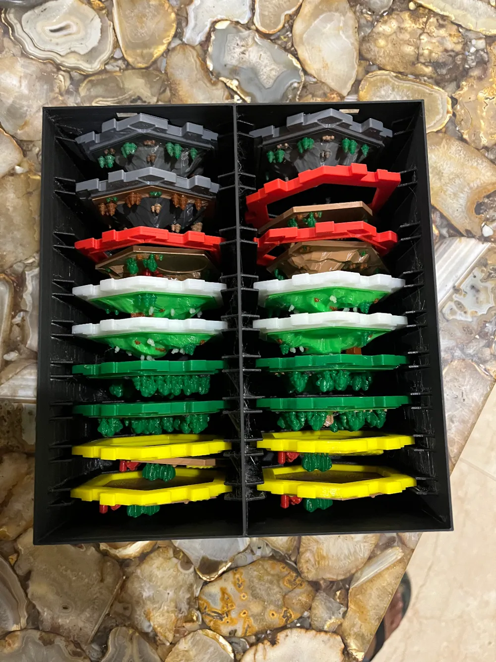 Catan Storage box for Interlocking tiles by abhinaymaddha624 - MakerWorld