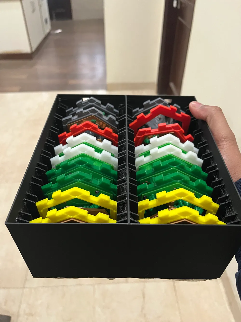 Catan Storage box for Interlocking tiles by abhinaymaddha624 - MakerWorld