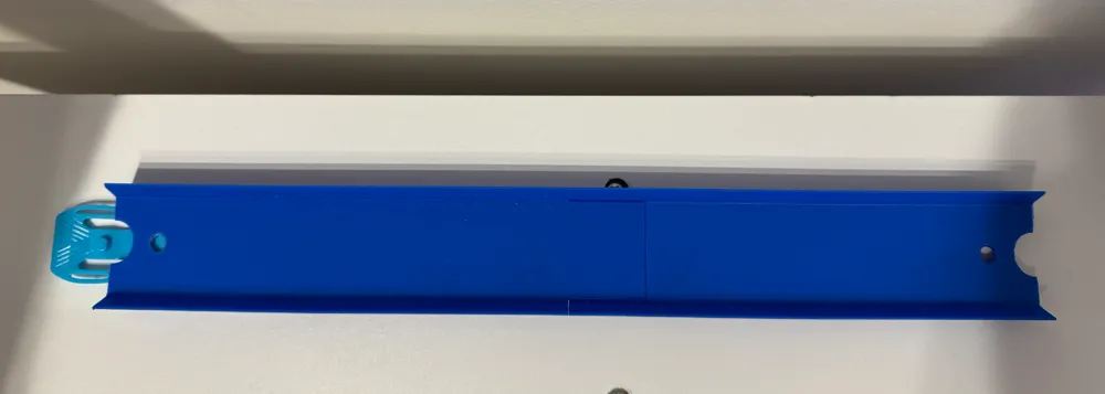 Hot Wheels 300mm Straight Track for A1 mini - Free 3D Print Model ...