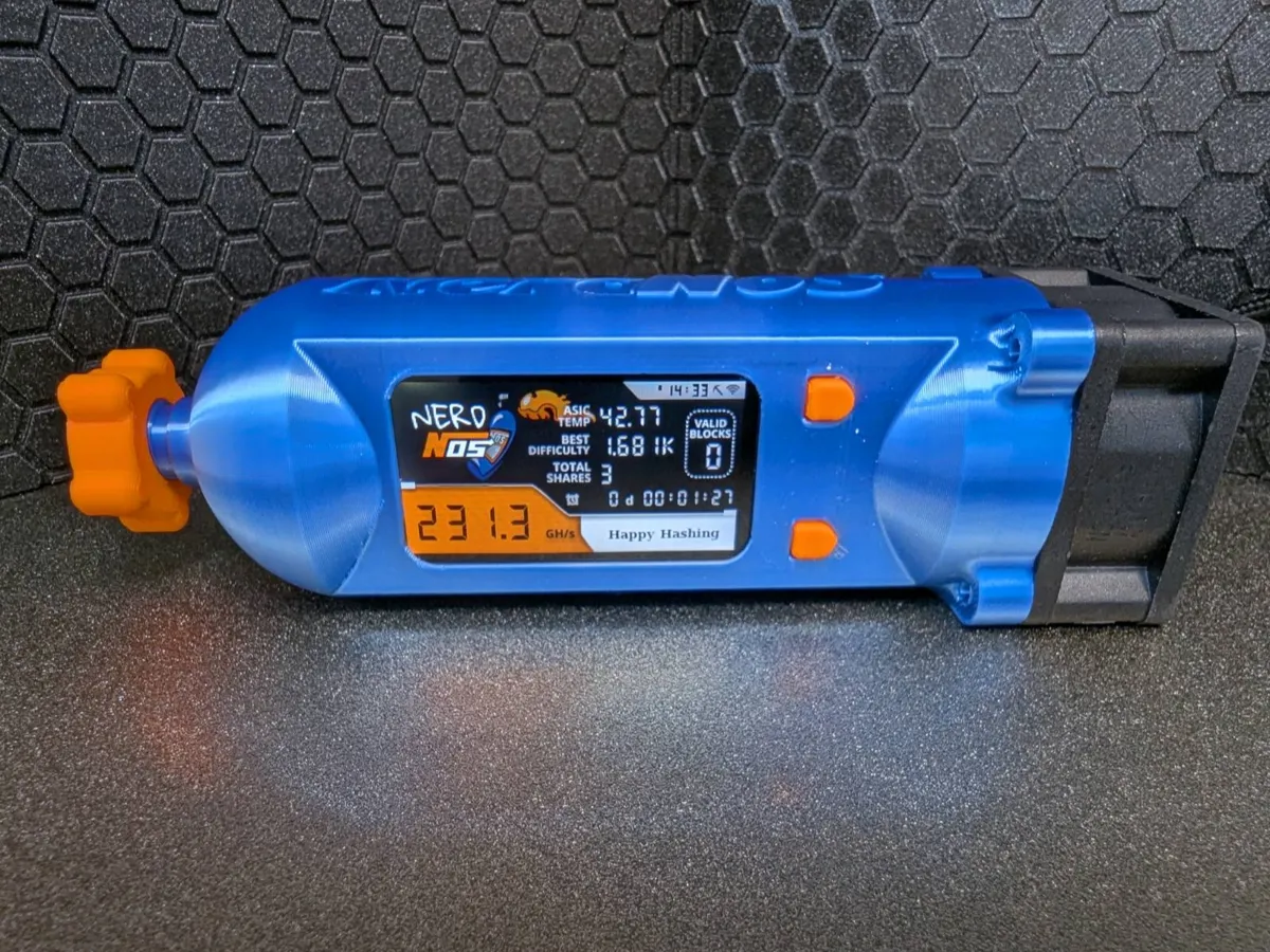 NerdNOS NOSBottle Enclosure by Go Brrr MakerWorld: Download Free 3D Models