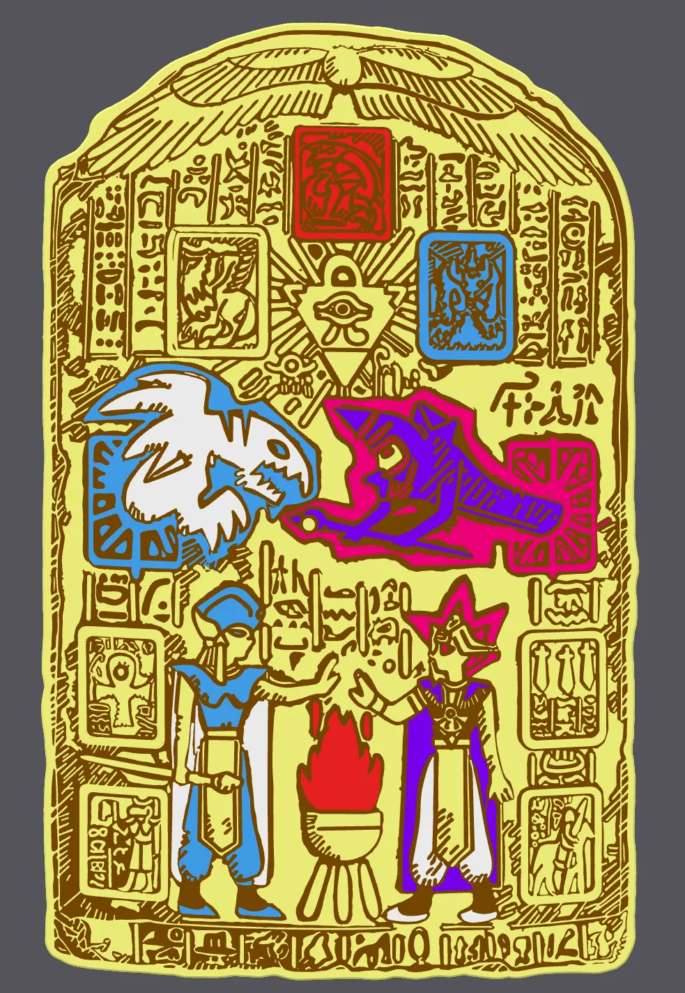 Yu-Gi-Oh Stone Tablet of Lost Memories - Free 3D Print Model - MakerWorld