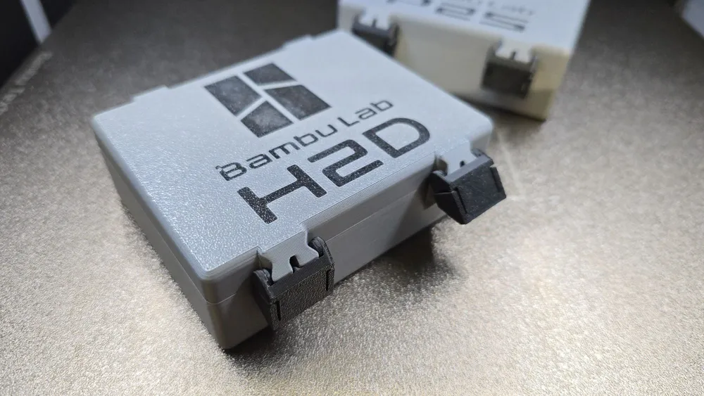 Hotend Box for A2L/X2D/P2S/H2S/H2D/H2C – 4 Slots v2 - Free 3D Print ...