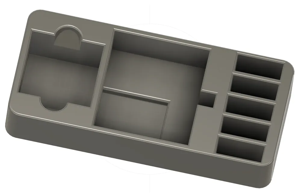 Gopro inlay for 5 batteries, 1 charging unit Coolshow, and one ...